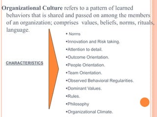 Organisational culture | PPT