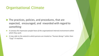 Organisational Culture and Climate.pptx