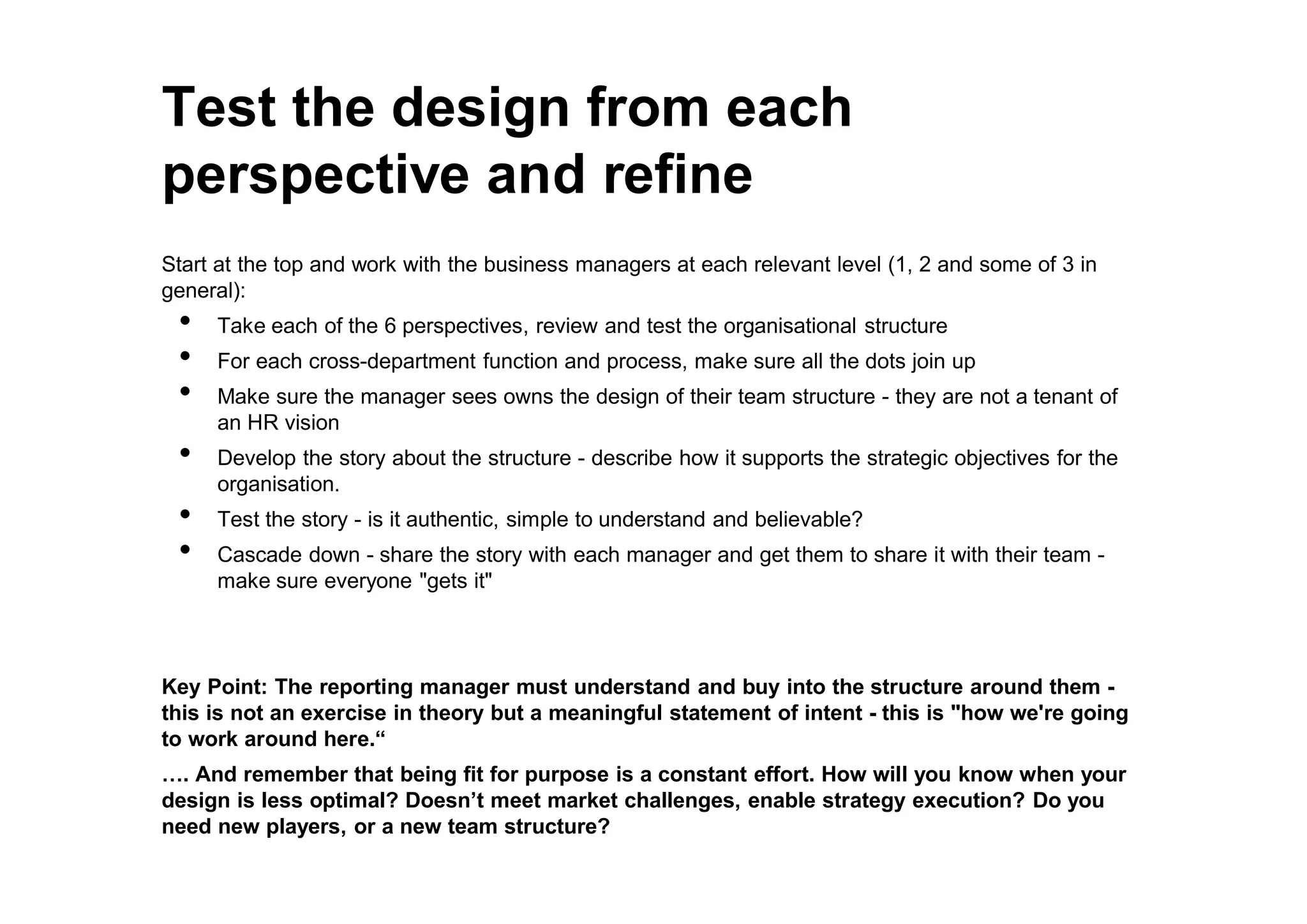 6 Perspectives on Organisational Design | PDF