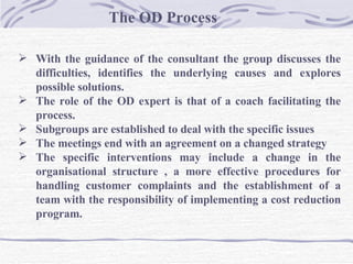 Organisational Development | PPT | Business | Business and Finance