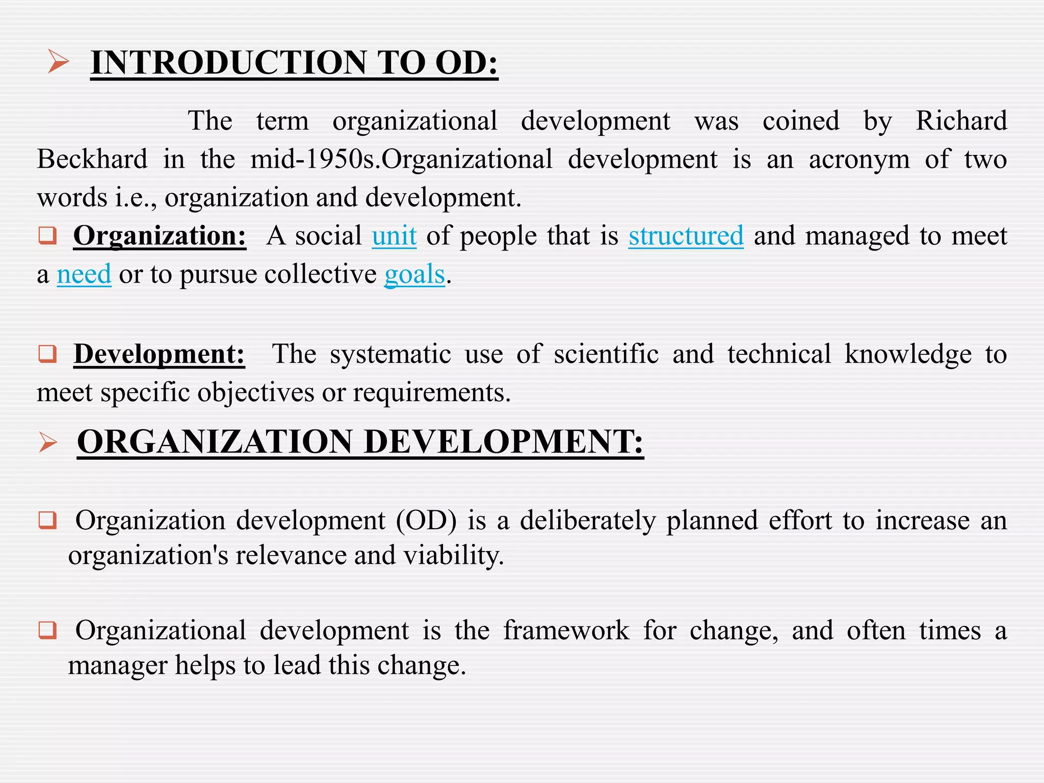Organisational Development .ppt