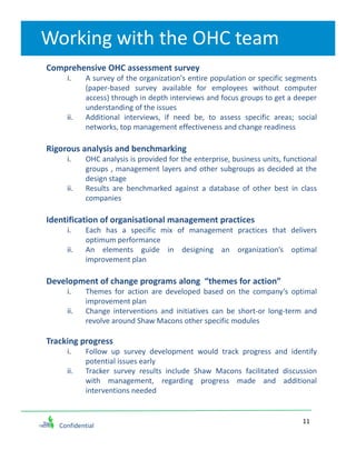 Organisational Health Check Presentation | PDF