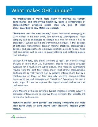 Organisational Health Check Presentation | PDF