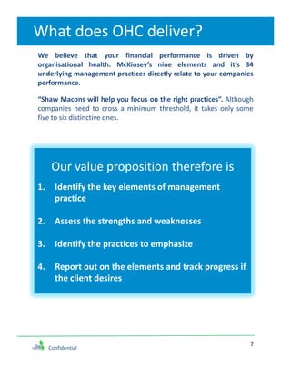 Organisational Health Check Presentation | PDF