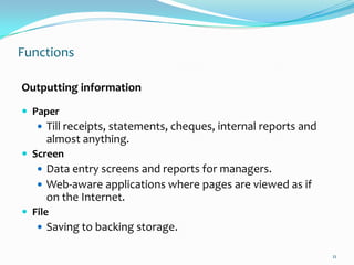 Organisational information systems | PPTX