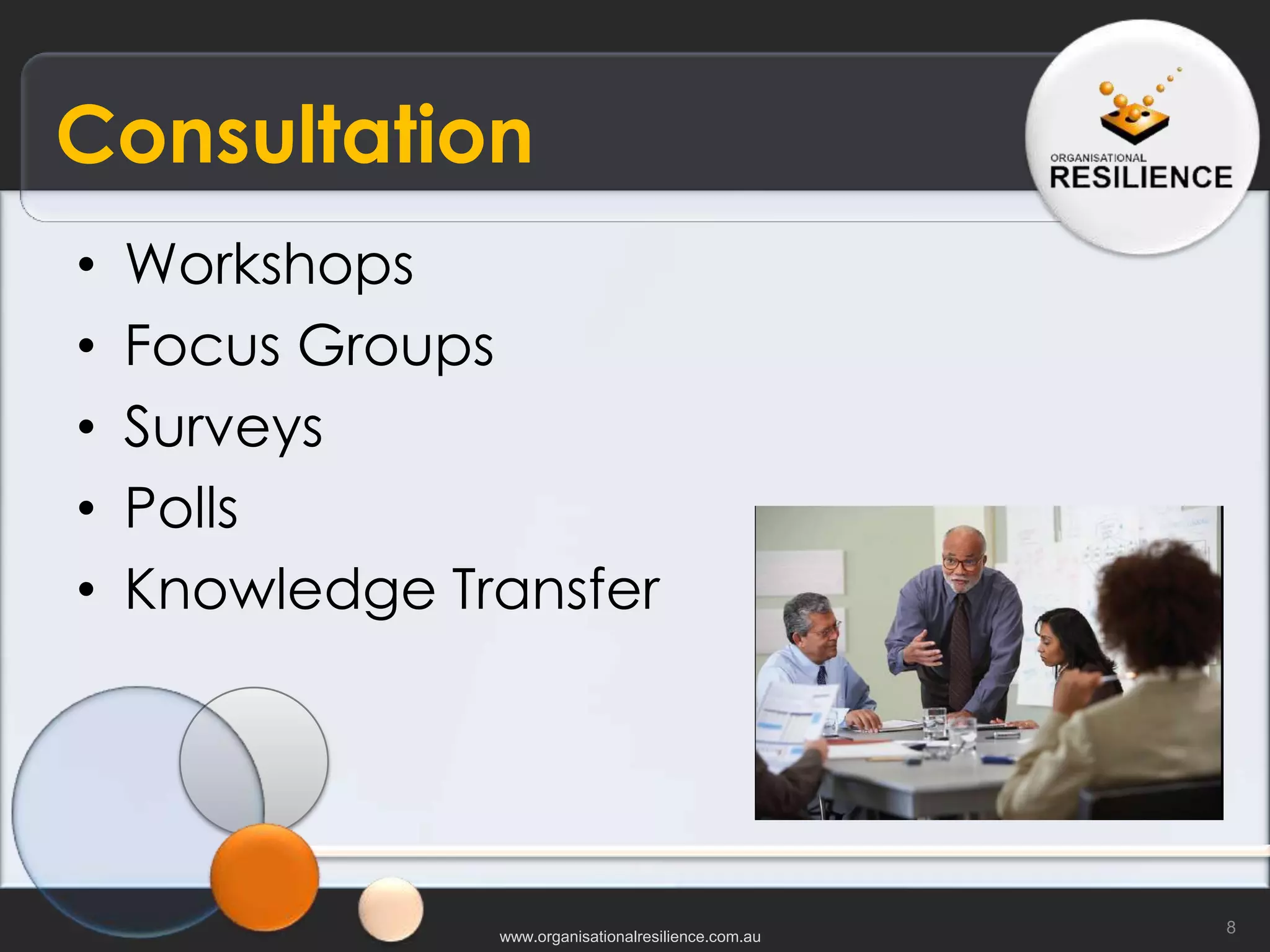 Organisational Resilience | PPT