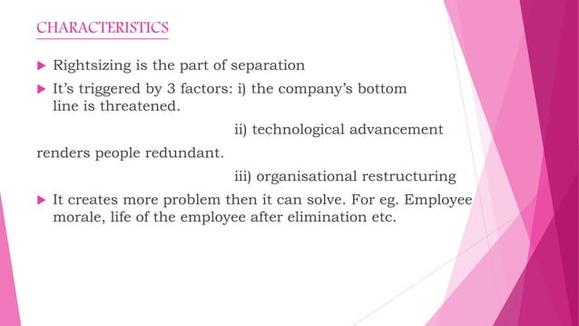 Rightsizing | PPTX | Human Resources | Business