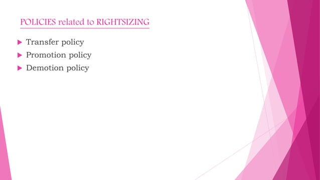 Rightsizing | PPTX | Human Resources | Business
