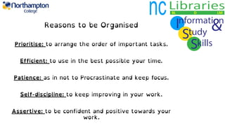 Organisational Skills | PPT