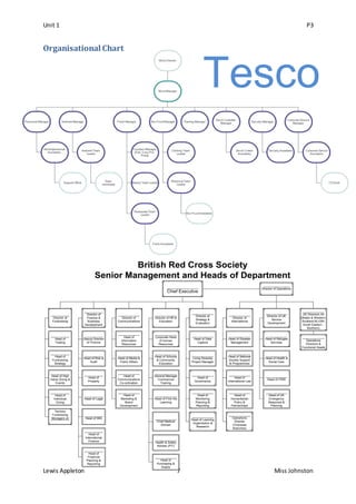 Organisational structure | DOCX