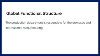 Organisational structure in MNCs | PDF