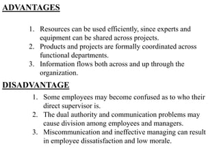 Types of organizational Structure | PPT