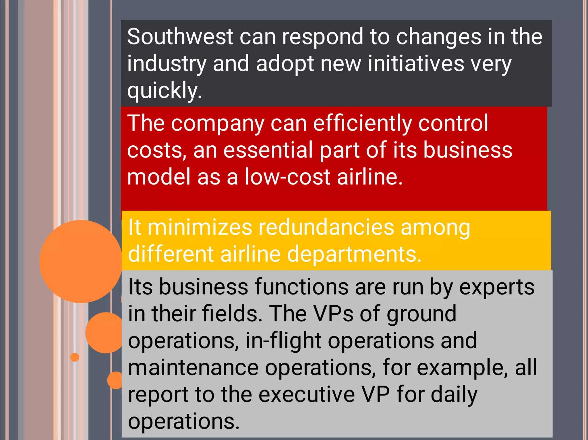 Organisational structure of airline industry | PDF