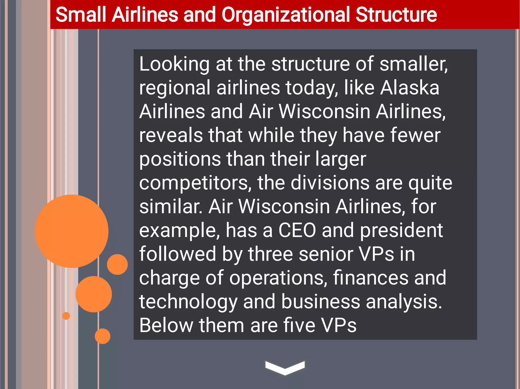 Organisational structure of airline industry | PDF