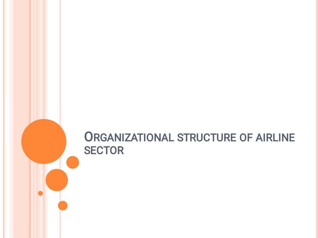 Organisational structure of airline industry | PDF | Air Travel ...