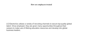 Organisational structure of lg | PPTX