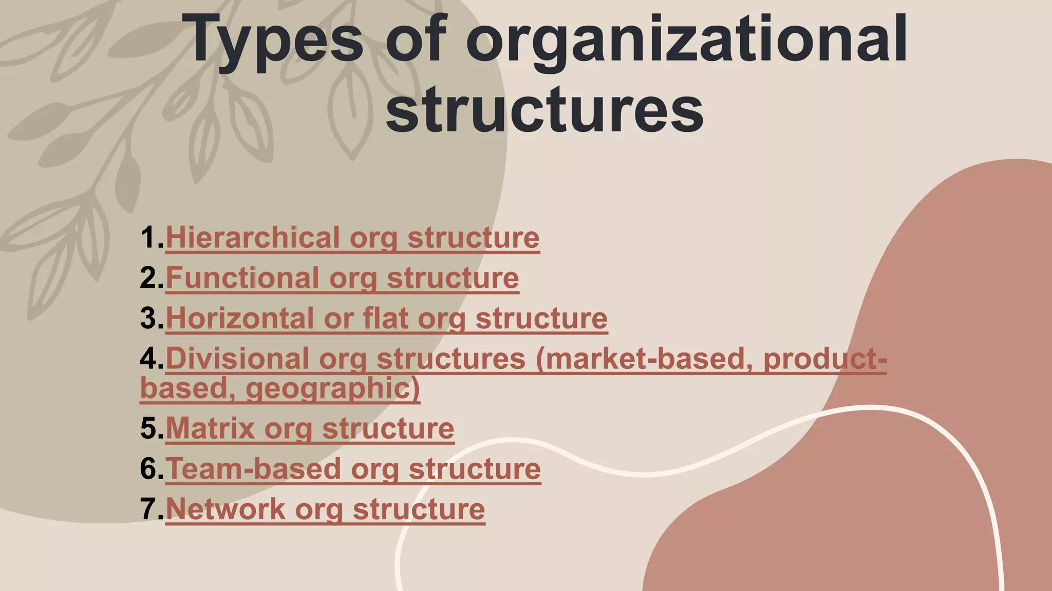 ORGANISATIONAL STRUCTURES & ITS VARIOUS TYPES.pptx
