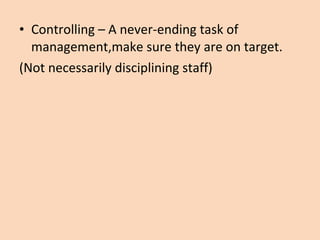 Organisation and Management | PPT