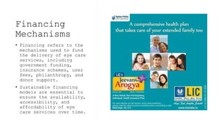 Organisation and Management of Eye Care Programme Service Delivery Models | PPTX