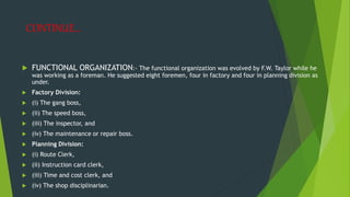 Organisation and types | PPT