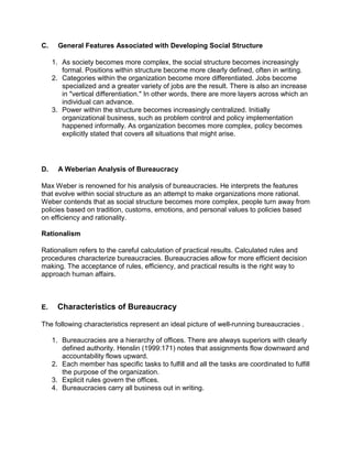 School as a social organization and its bereaucratic interpretation | PDF