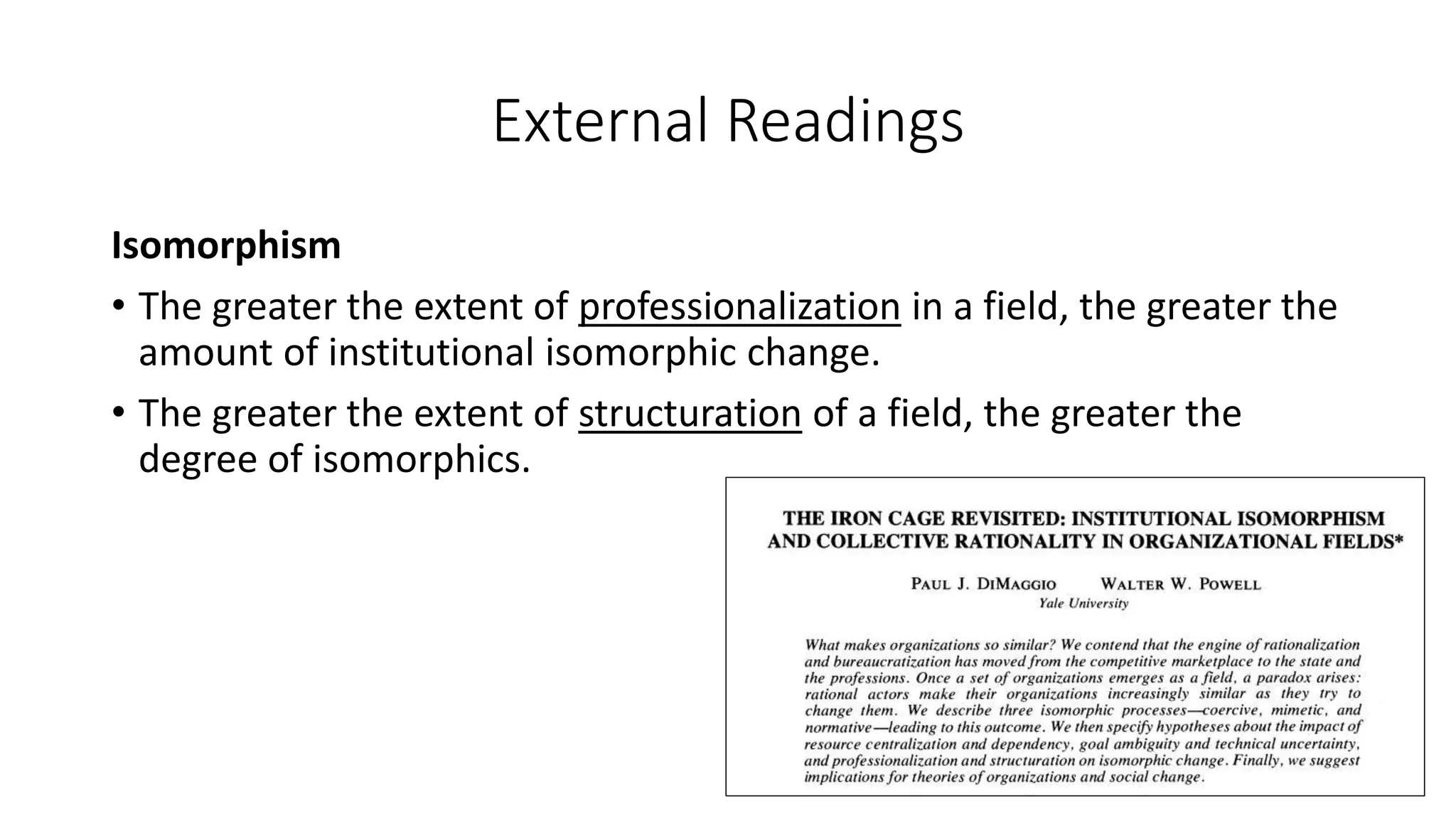 Organisation as Theatre | PPTX