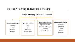 Organisation Behavior | PPT