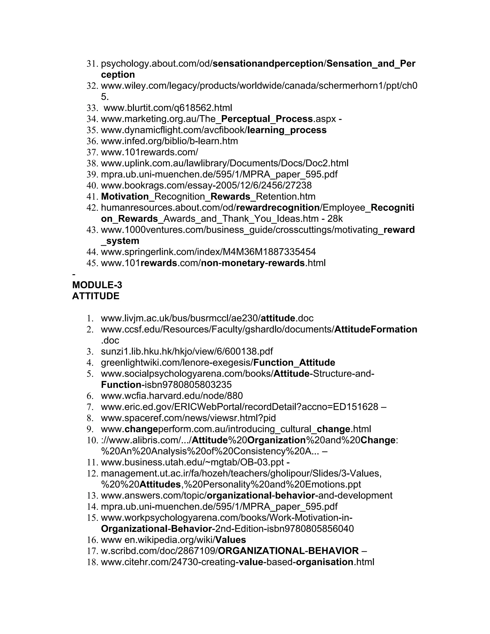 Organisation behaviour 2 | DOC