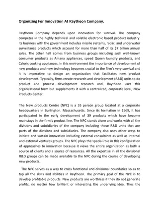 Organisation case studies | DOCX