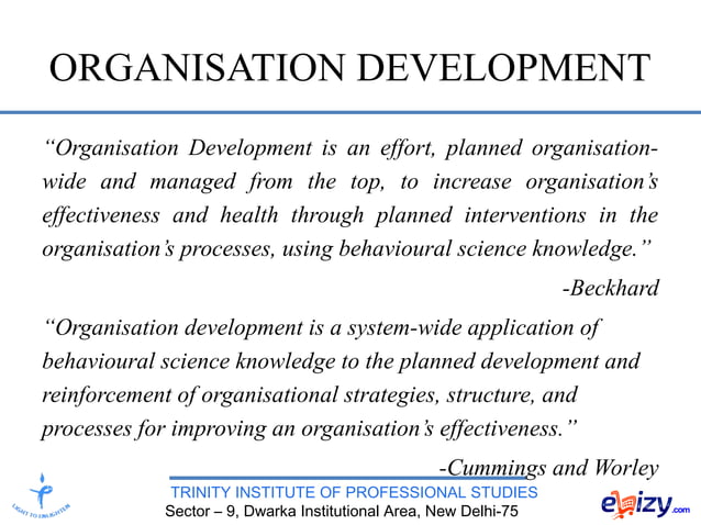 Organisation development | PPT