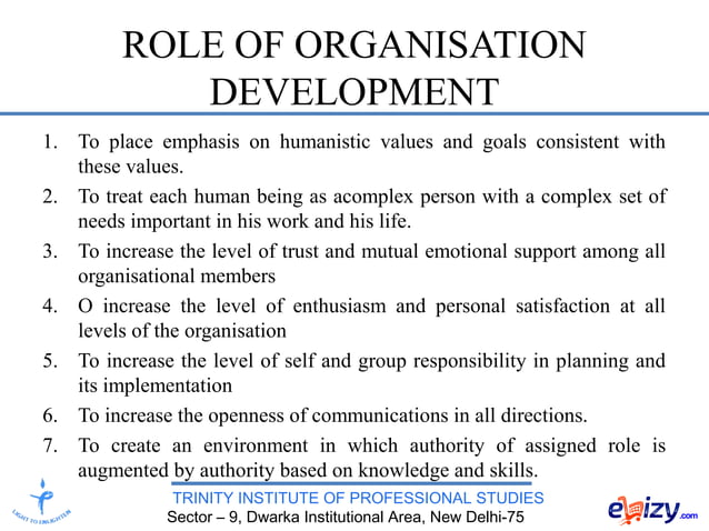 Organisation development | PPT