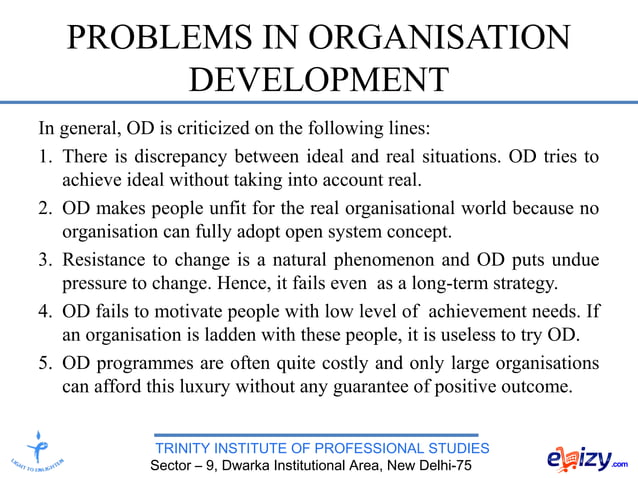 Organisation development | PPT