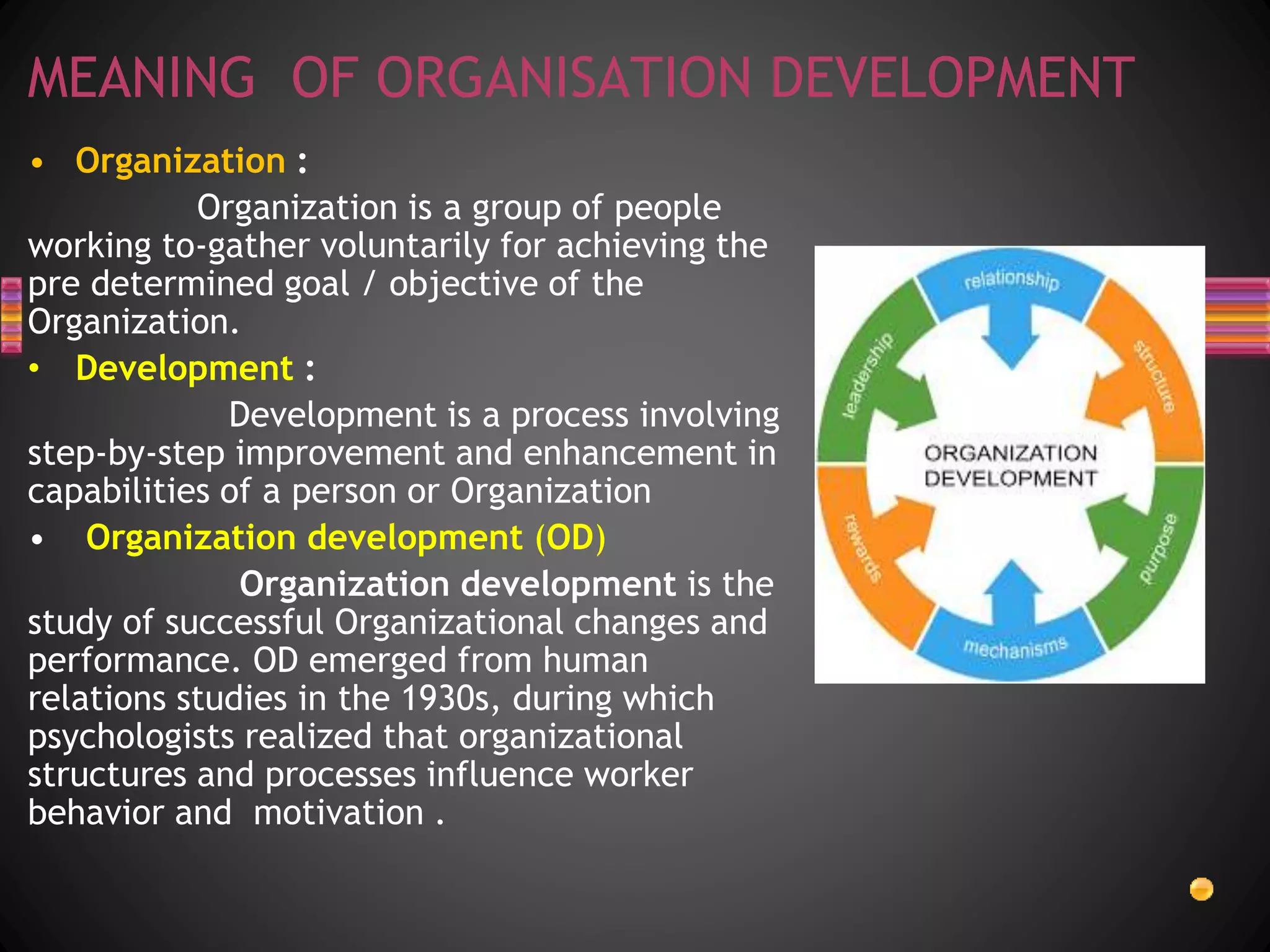 Organisation development | PPTX