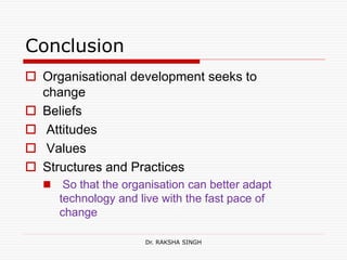Organisation Development | PPT