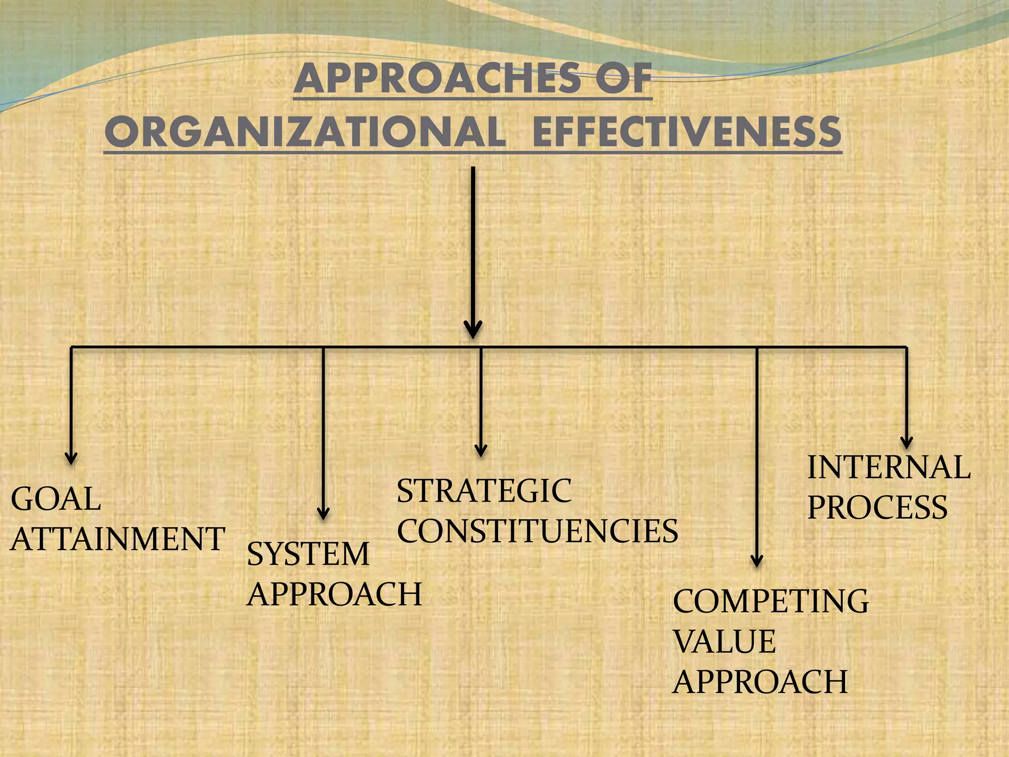 Organisation effectiveness | PPT