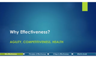 Organisation effectiveness primer and framework for practice | PPT