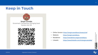 Organisation Evolution Framework (Version 3) | PPT