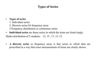 Organisation of data | PPTX