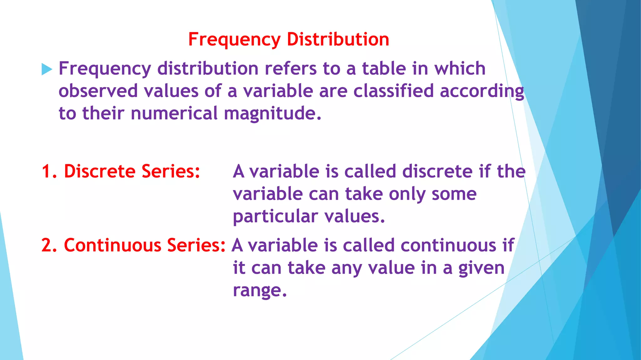 Organisation of Data | PDF
