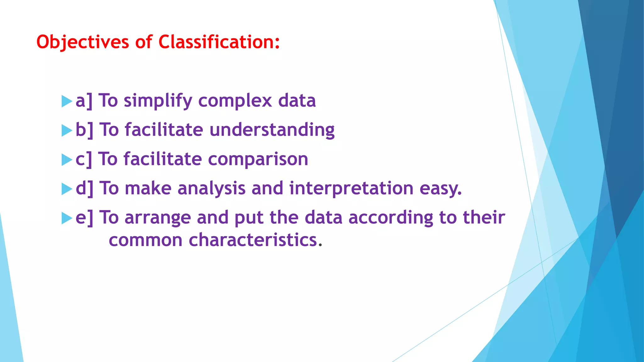 Organisation of Data | PDF
