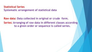 Organisation of Data | PDF