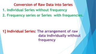 Organisation of Data | PDF