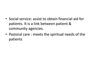 Organisation of hospital | PPTX