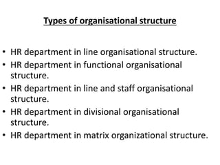 ORGANISATION OF HR DEPARTMENT.pptx