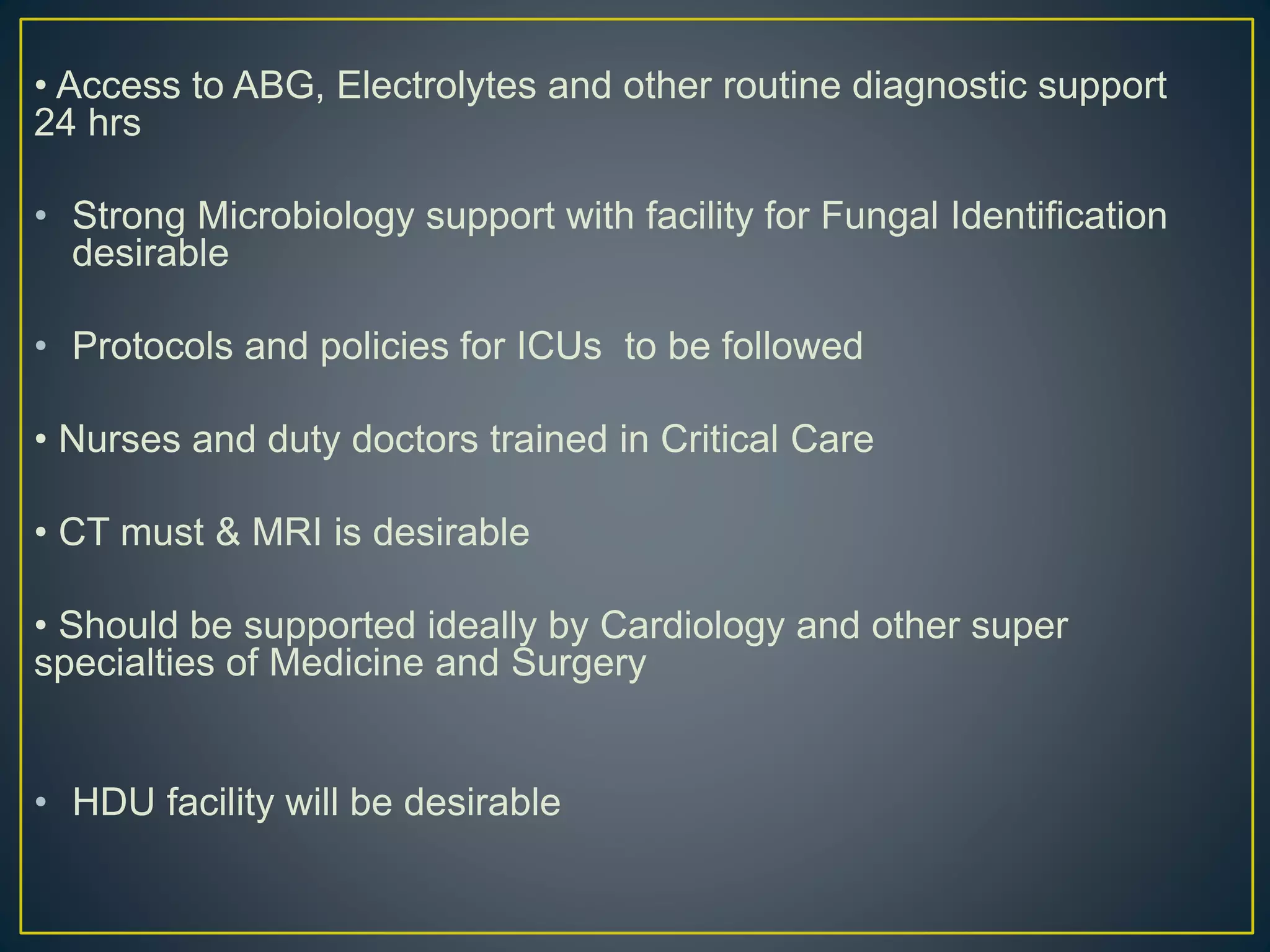 Organisation of icu | PPTX