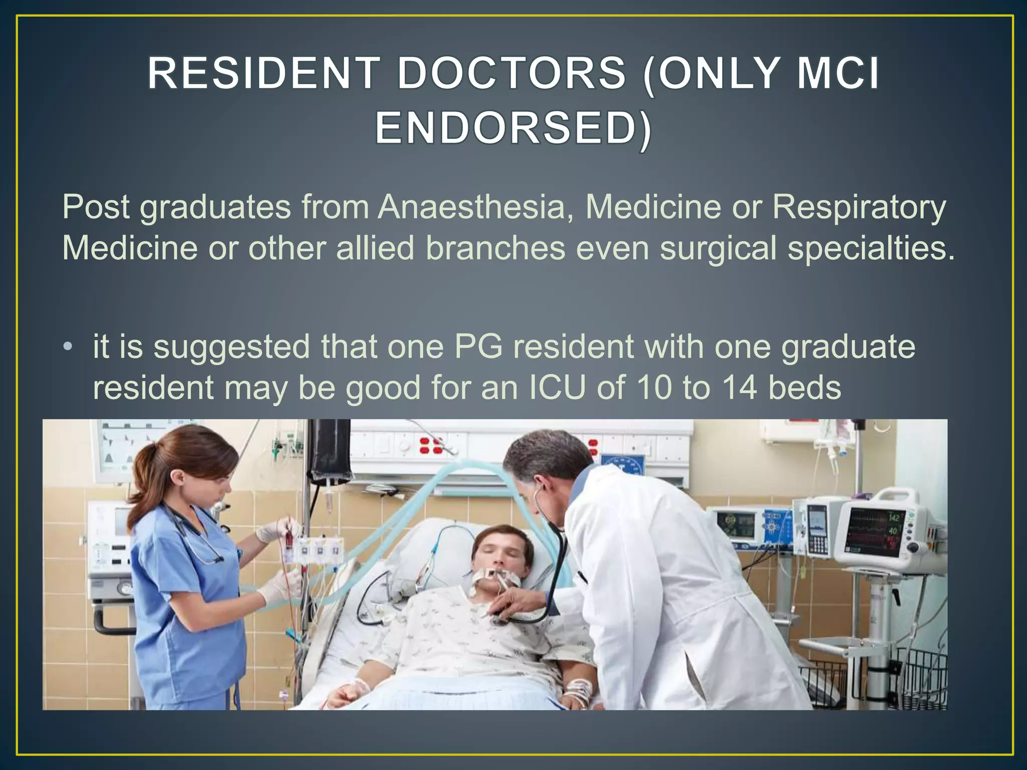 Organisation of icu | PPTX