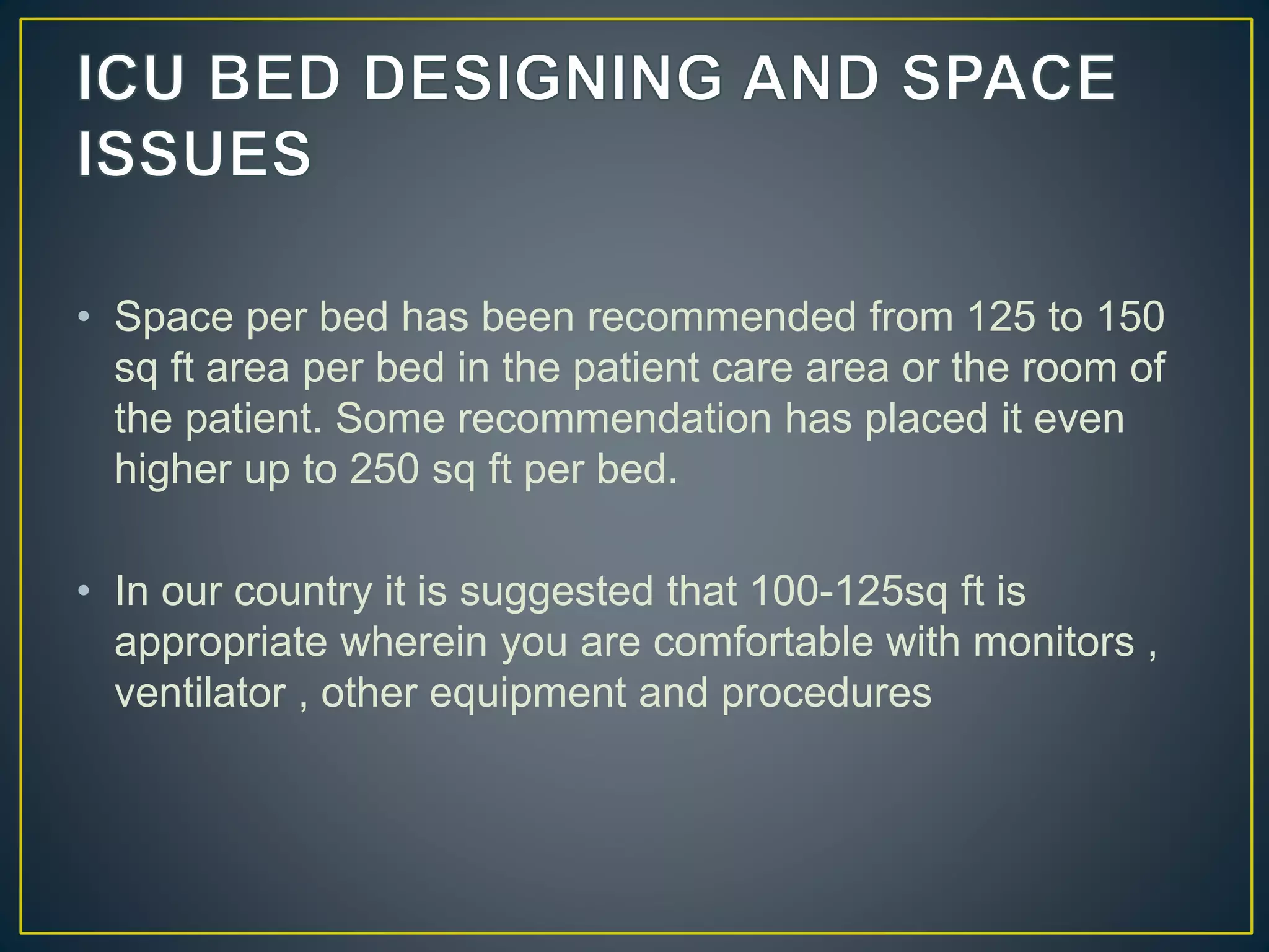 Organisation of icu | PPTX