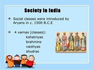 Chapter 5 - Organisation of society | PPT | Hinduism | Religion ...