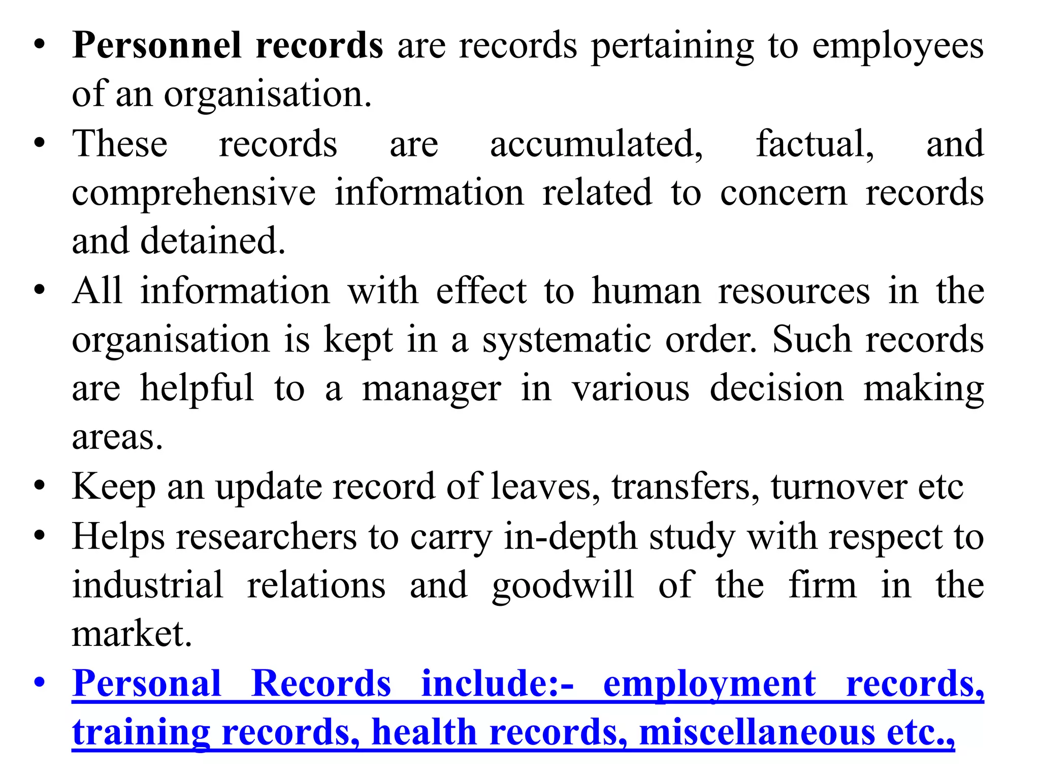 ORGANISATION and PERSONNEL | PPTX