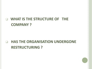 Organisation restructuring and downsizing | PPTX